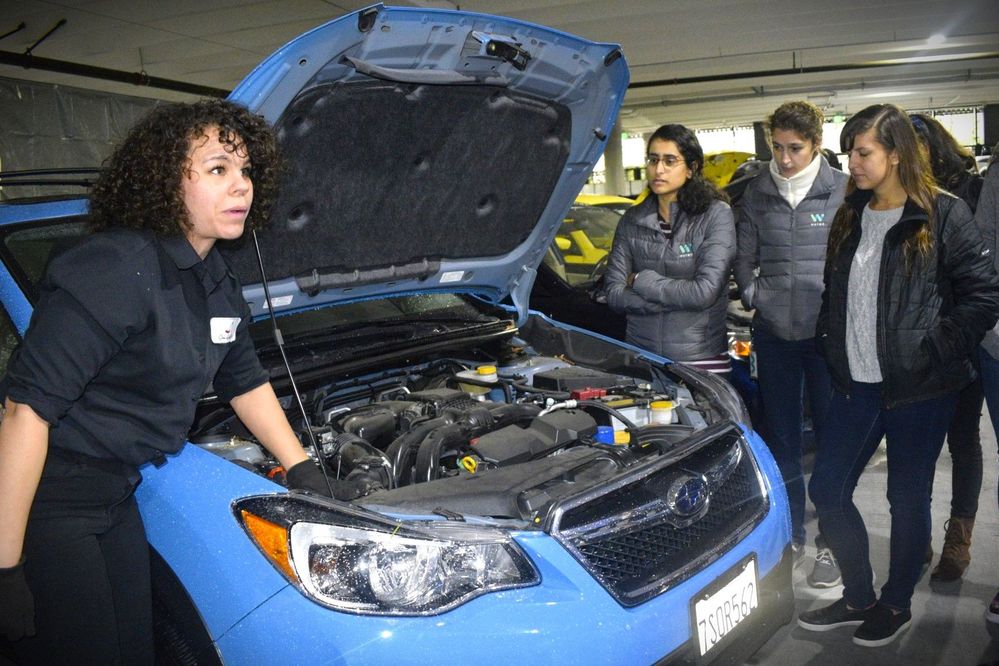 RFA Partners with Girls Auto Clinic for Ethanol Education